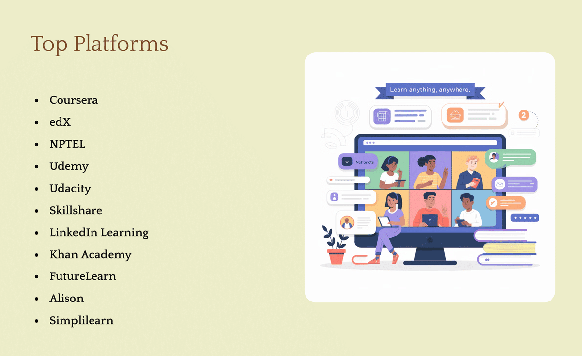 Top Free Online Courses in India Certificates [2025]