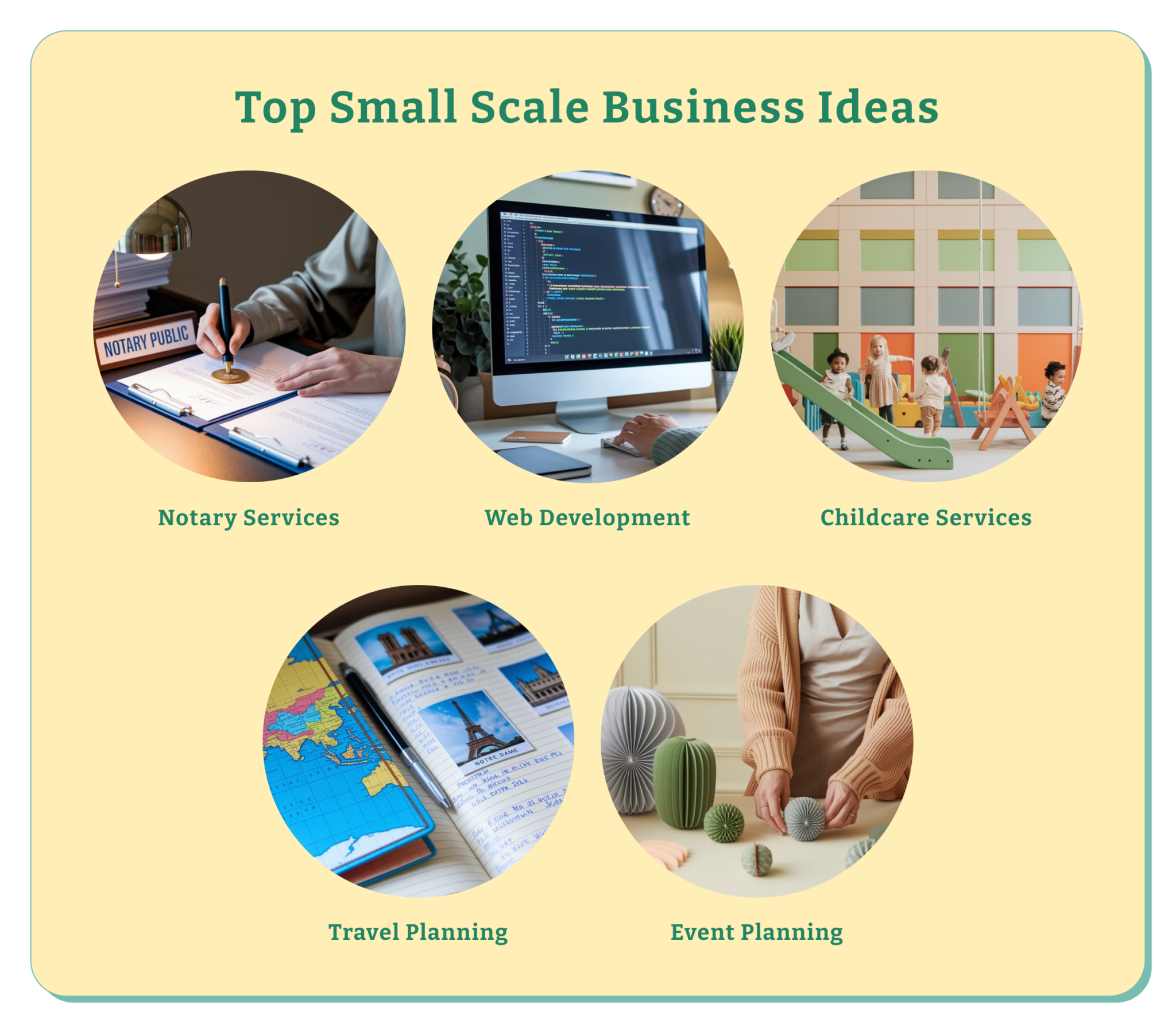 Escape 9 - 5: 7+ Brilliant Small Scale Business Ideas (2025)