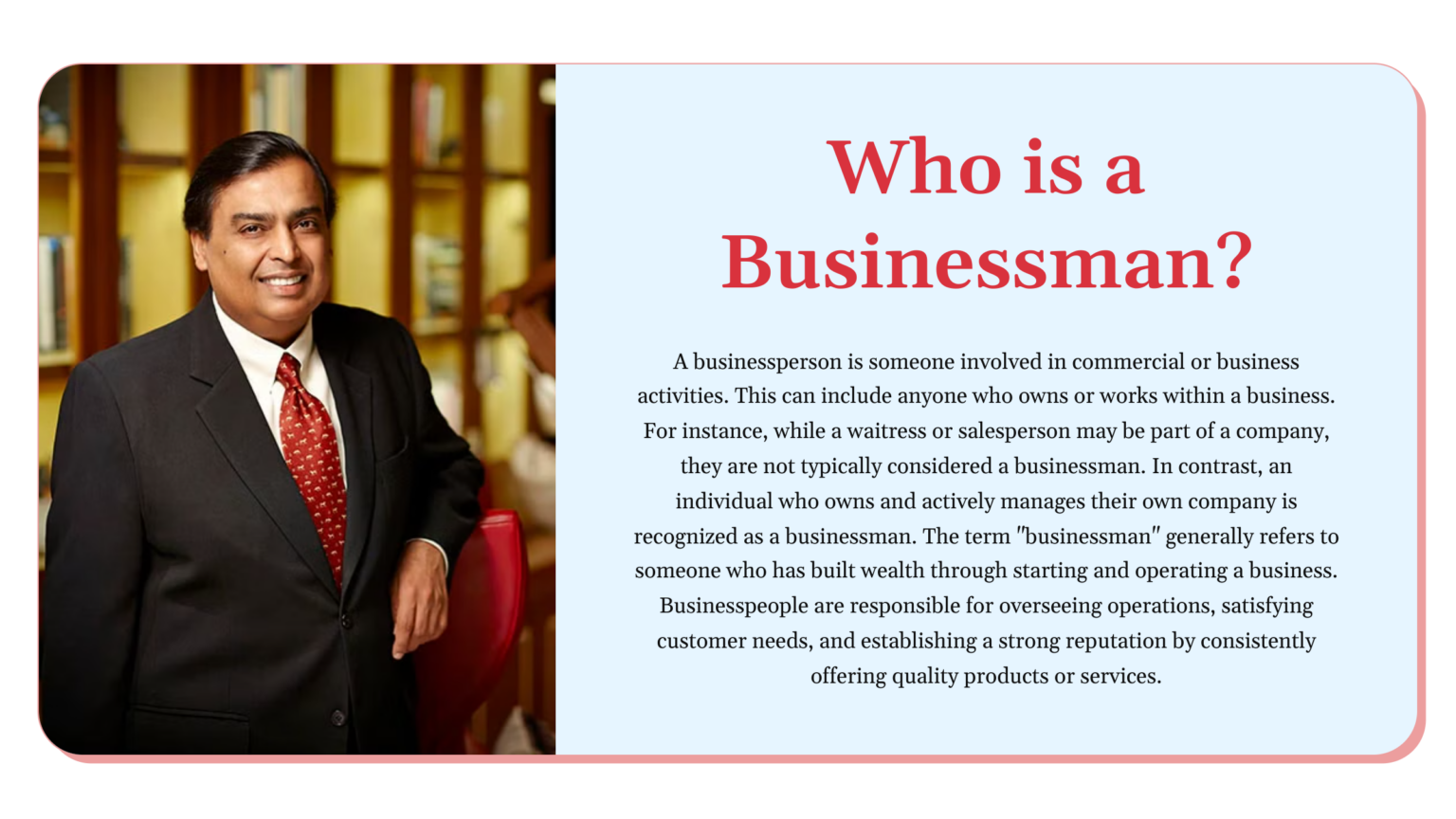 8 Powerful Difference between Entrepreneur and Businessman