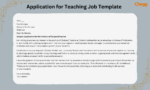 Application for Teaching Job: Proven Sample, Expert Tips 2025