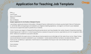 Application for Teaching Job: Proven Sample, Expert Tips 2025
