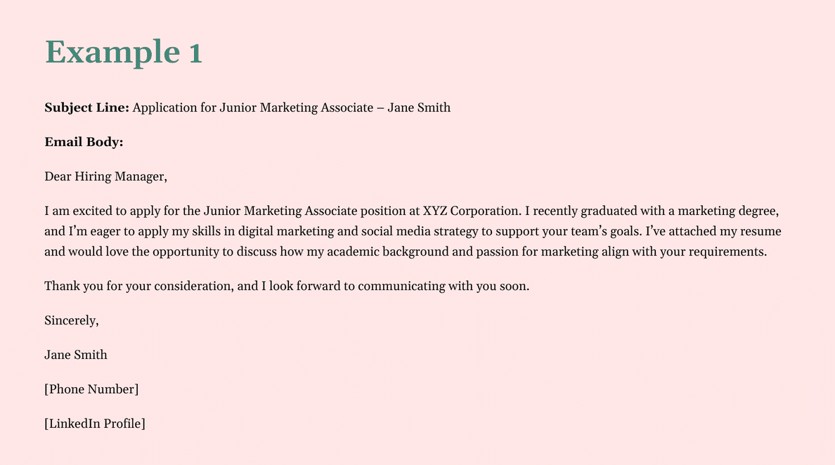 Email for Job Application: 4 Steps to Success in 2025