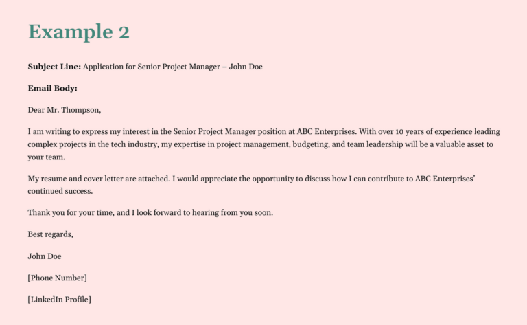 Email for Job Application: 4 Steps to Success in 2025