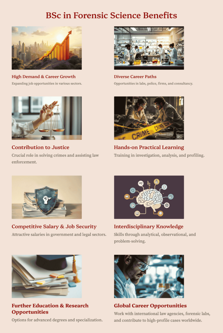 BSc Forensic Science: Unlock Career-Defining Opportunities in 2025