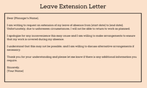 Professional Leave Extension Letter: Templates & Writing Guide (2025)