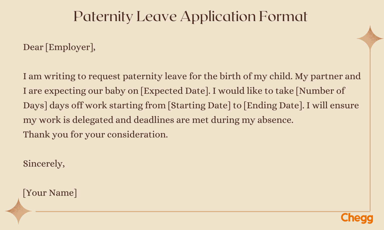 Draft Your Paternity Leave Application with these 3 Samples