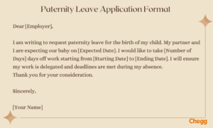 Draft Your Paternity Leave Application with these 3 Samples
