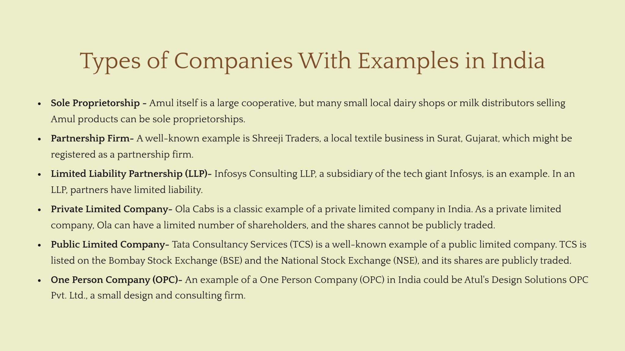 Types of Companies in India: Discover 2025's Top Picks