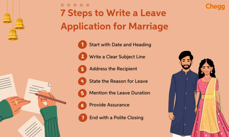 Leave Application for Marriage: 5 Best Samples Templates