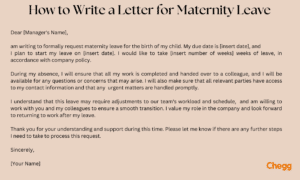 Letter for Maternity Leave: 5 Essential Tips for Success!