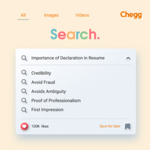 Writing Declaration in Resume - Best Samples and Tips (2025)