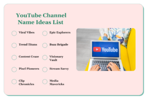 YouTube Channel Name Ideas: 50+ Best Creative Picks 2025