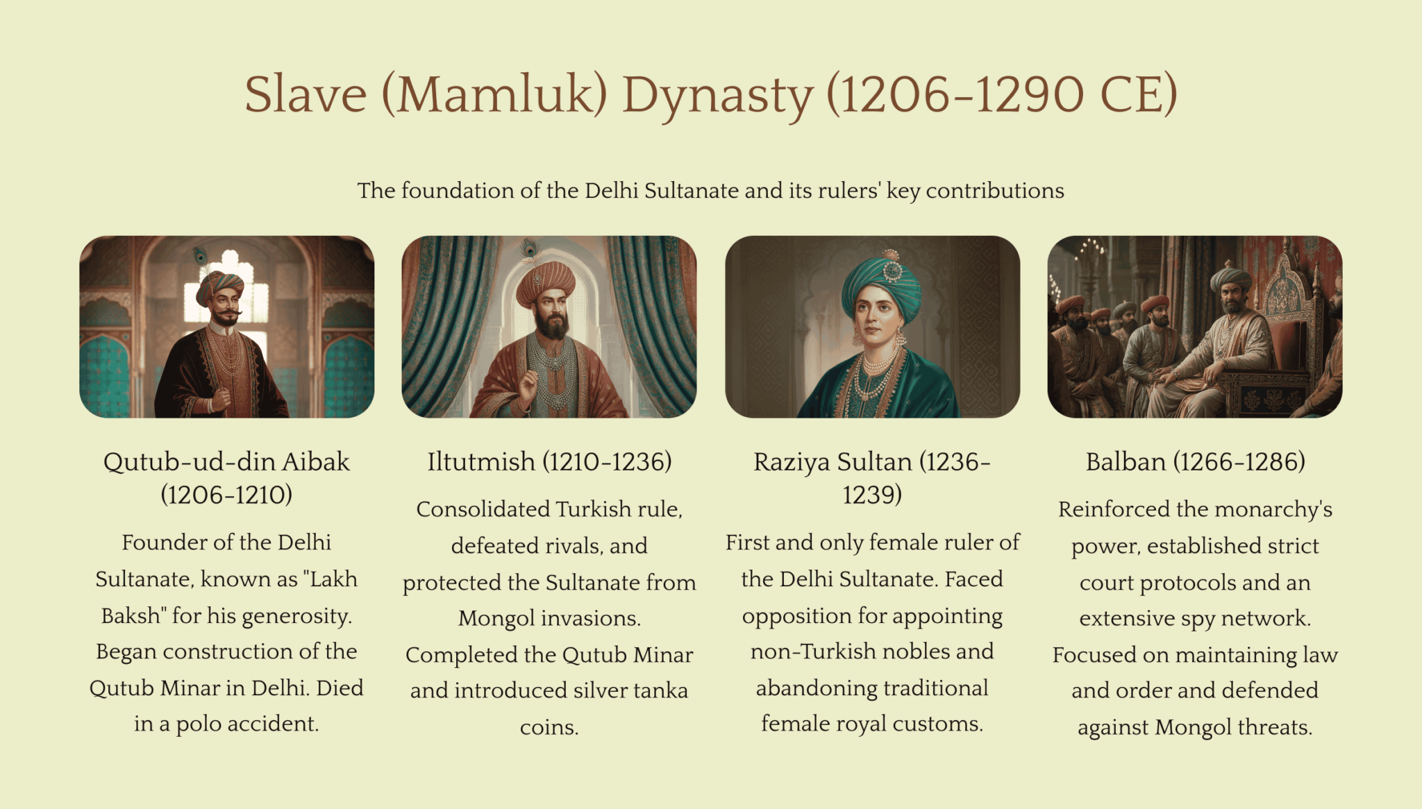 Delhi Sultanate: 5 Powerful Dynasties & Iconic Rulers
