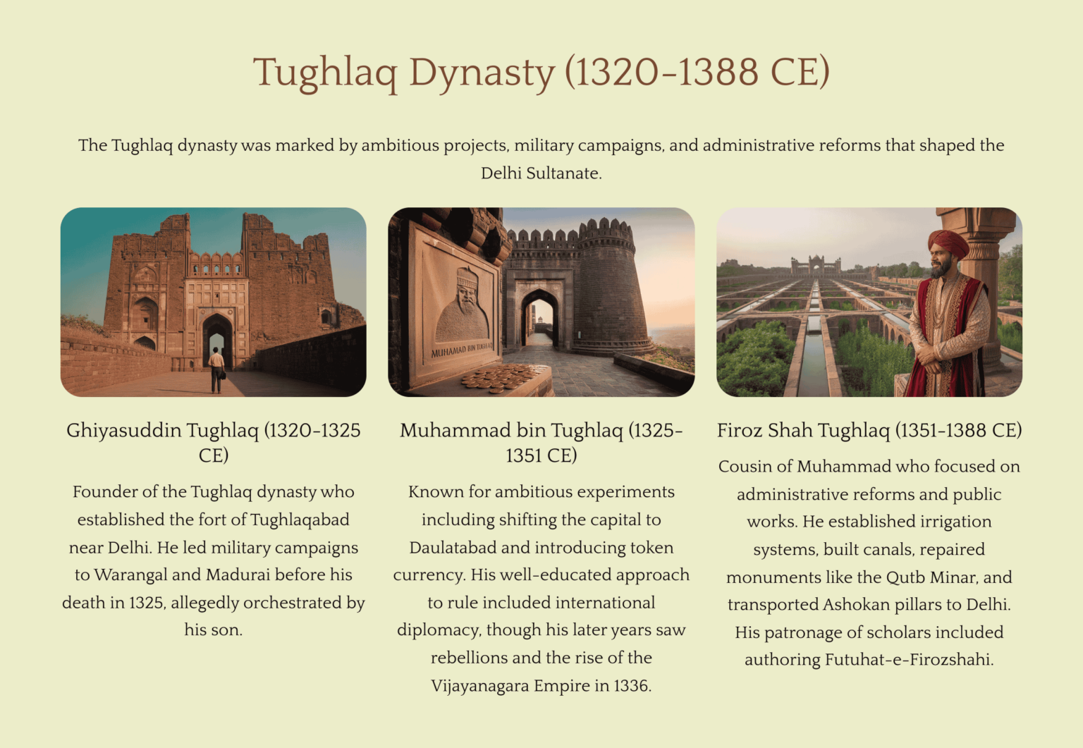 Delhi Sultanate: 5 Powerful Dynasties & Iconic Rulers