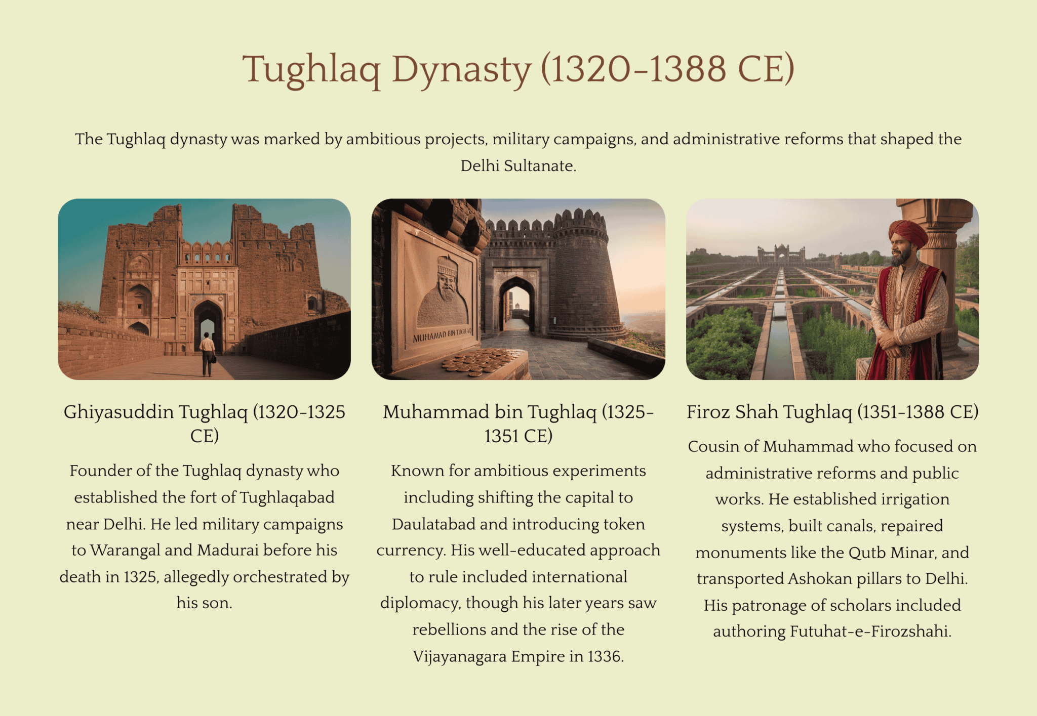 Delhi Sultanate: 5 Powerful Dynasties & Iconic Rulers