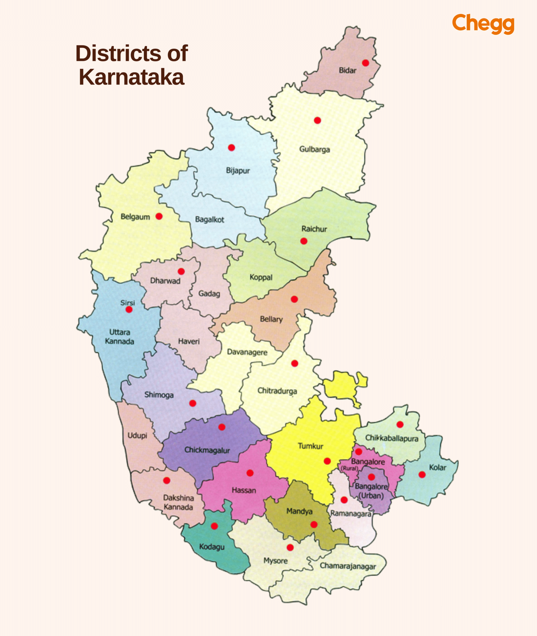 How Many Districts in Karnataka: : Discover All 31 Districts