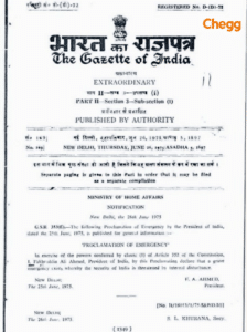 44th Amendment of Indian Constitution: A supportive Overview