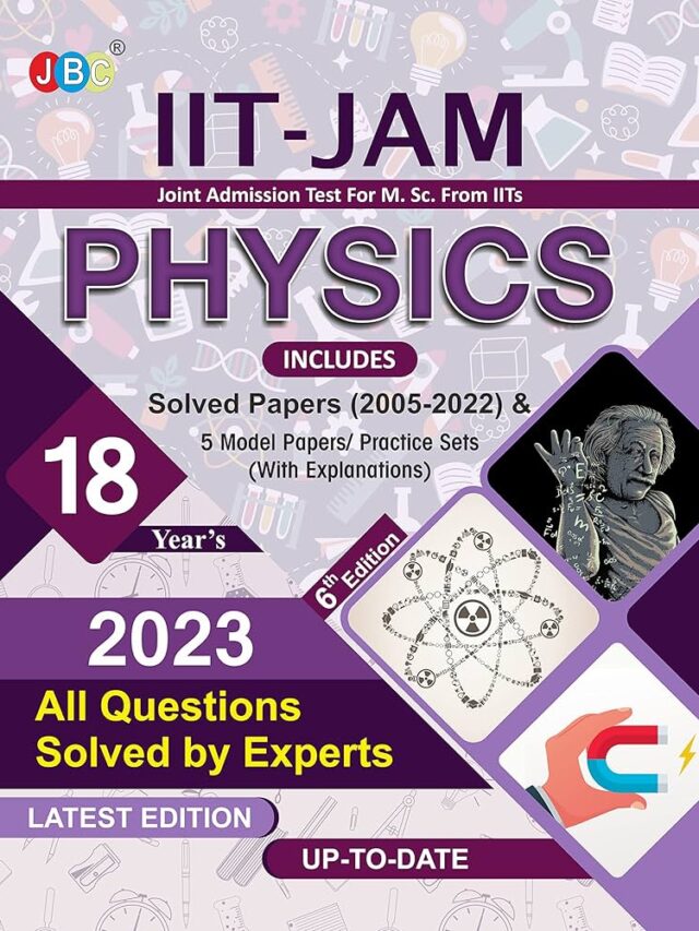 Recommended Books for IIT JAM Physics - Chegg India