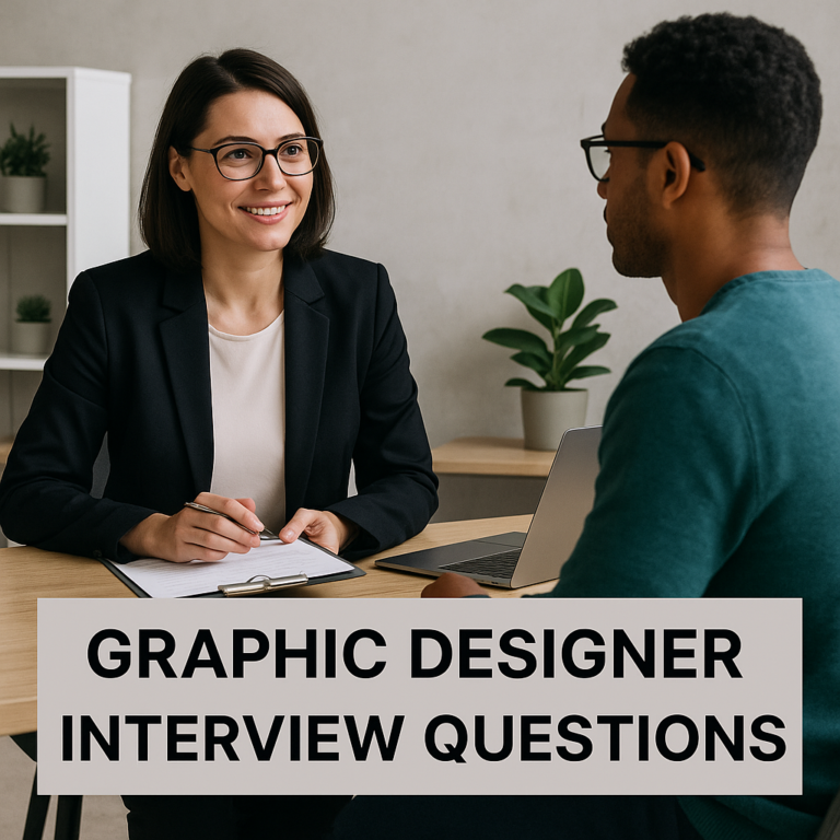 10 Essential Graphic Designer Interview Questions – Ready?