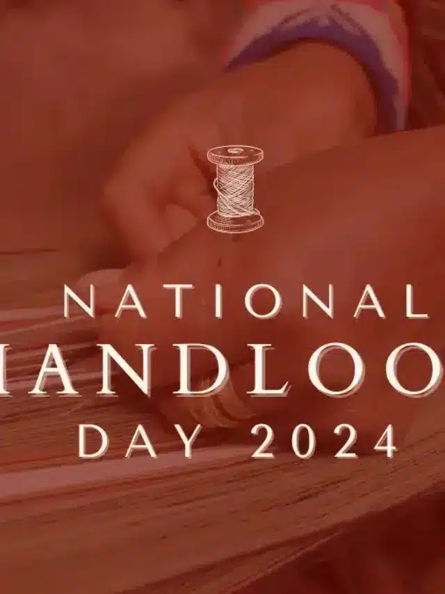 National Handloom Day 2024 - Chegg India