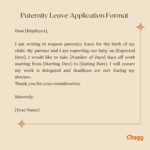 How to Write a Perfect Paternity Leave Application? (2025)