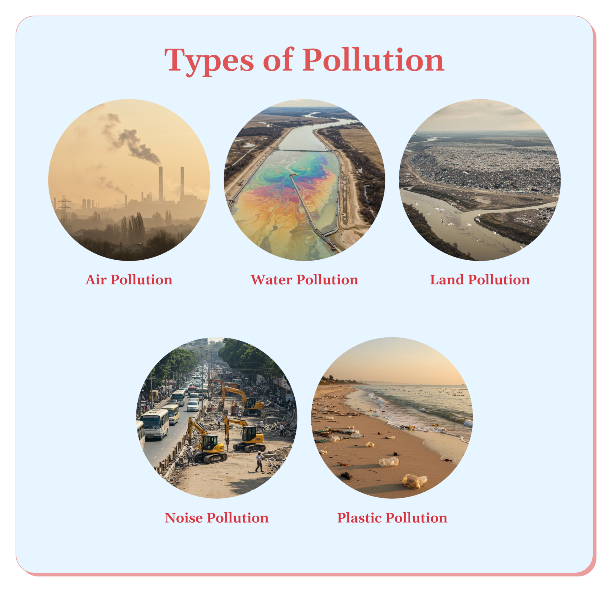 Pollution Essay: 6 Powerful Types & Inspiring Effects