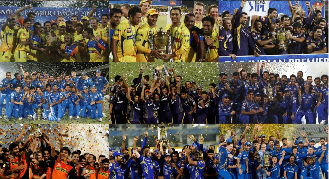 IPL Winners List (2008-2025): Champions, Runners-Up, Stats