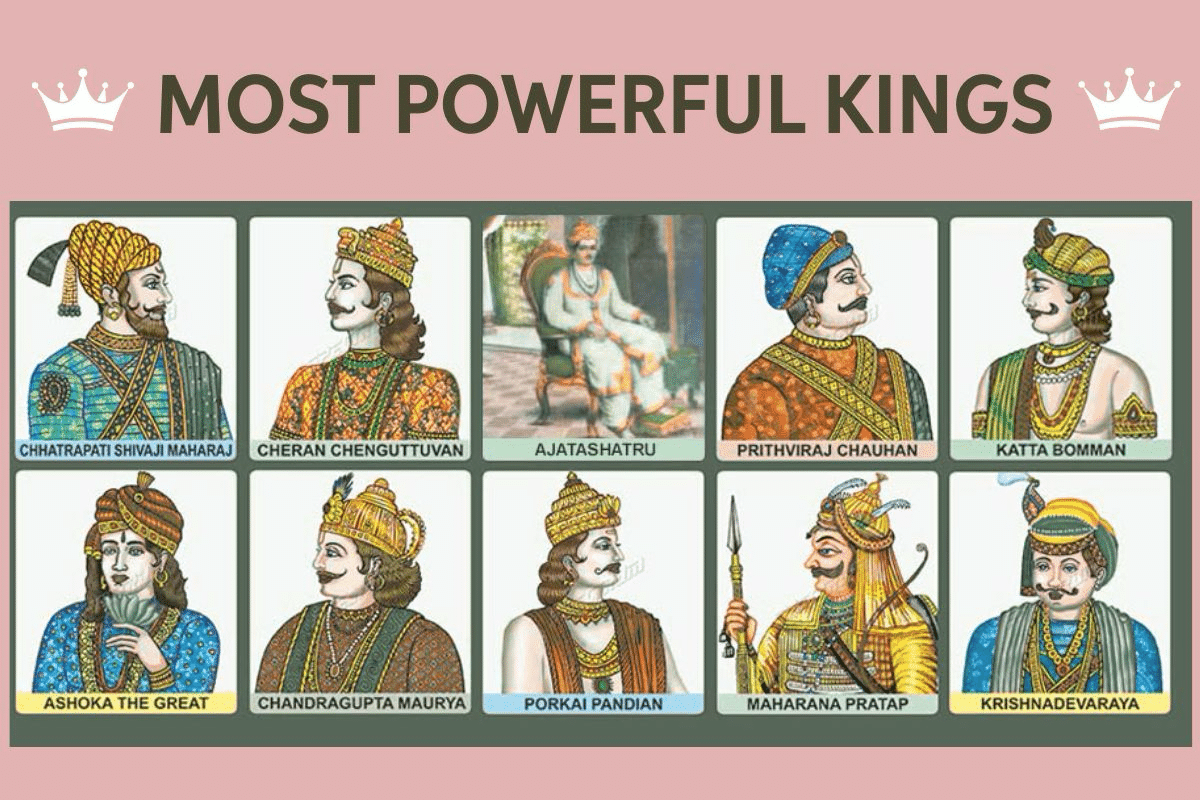 Top 10 Powerful Kings in India– Legendary Rulers Who Shaped India
