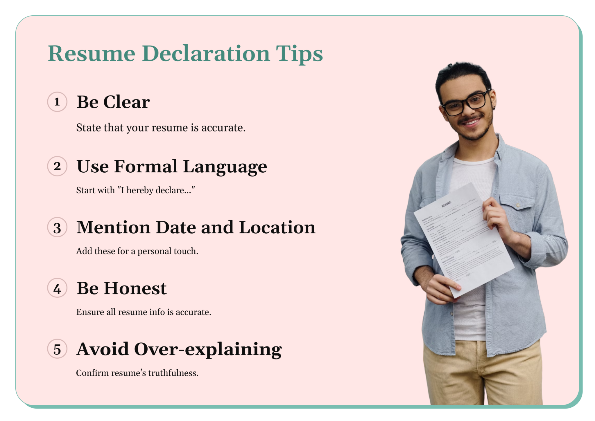 Declaration in Resume: Top Tips for Strong Application in 2025
