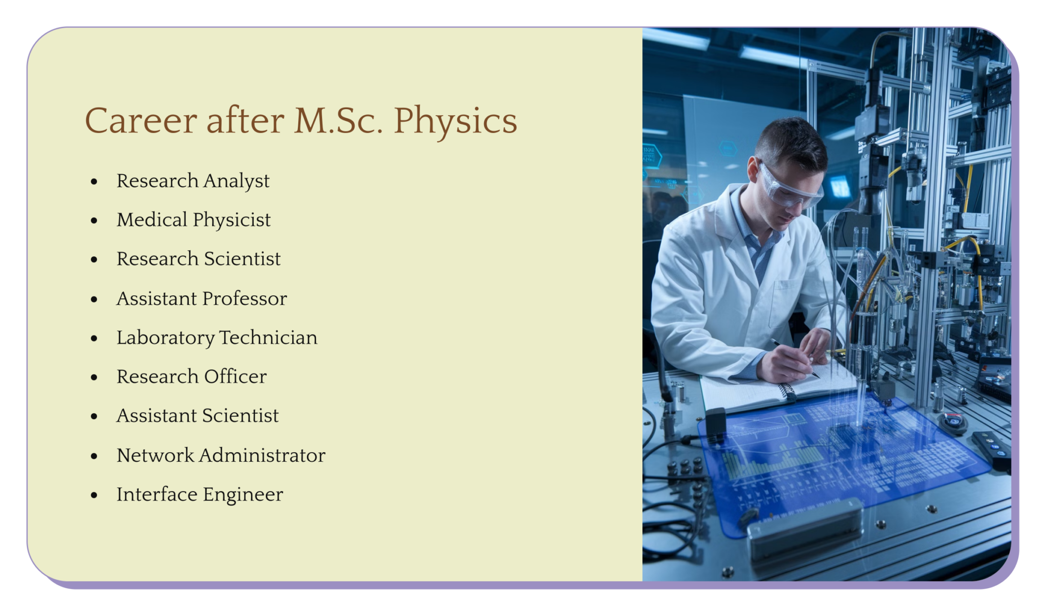 Best Career After M.Sc. Physics in India: Jobs & Skills 2025