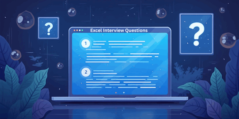 Excel Interview Questions: Most Asked Expert Tips(2025 Guide)