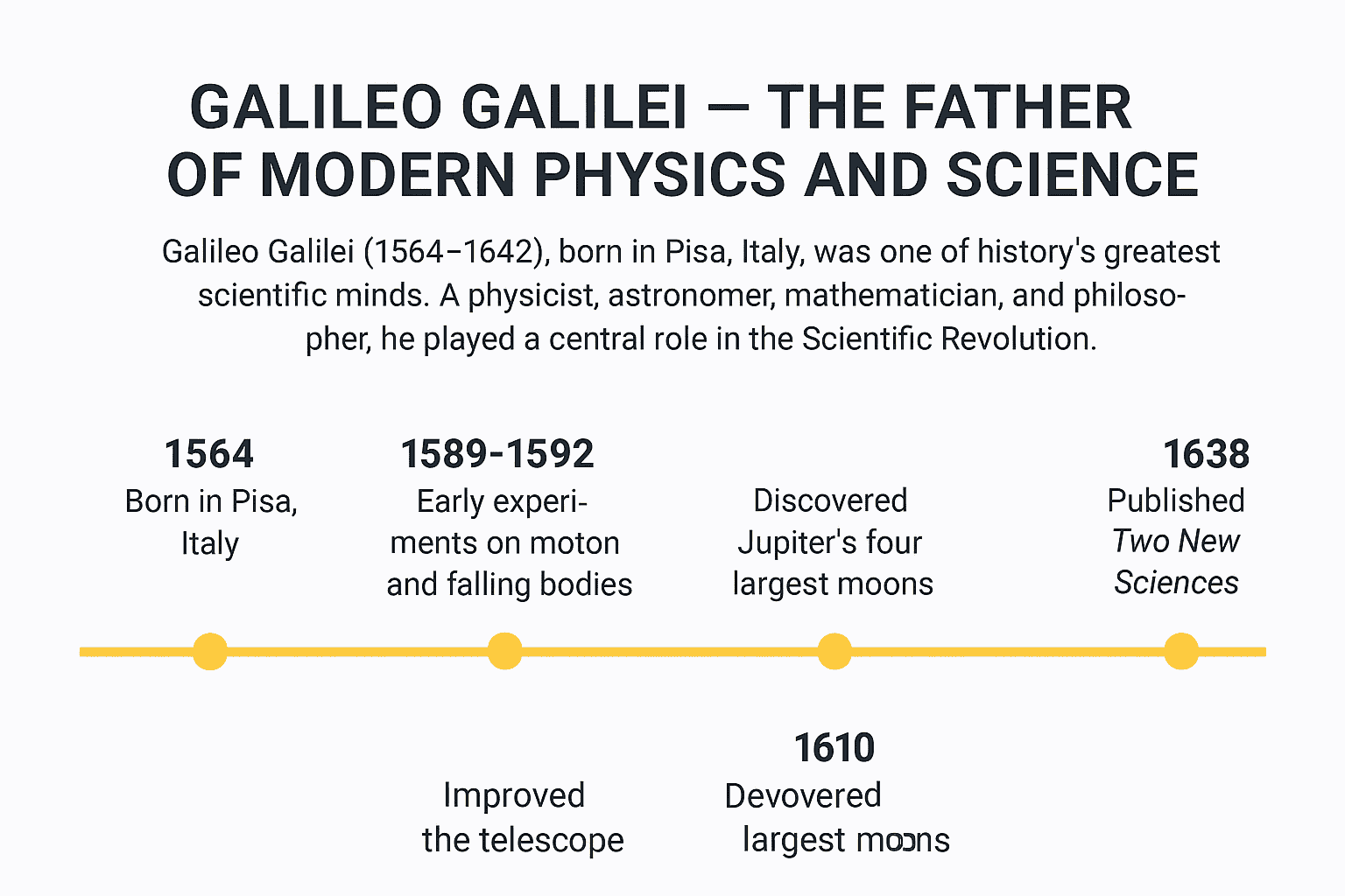 Who is the Father of Physics? Galileo, Newton or Einstein?
